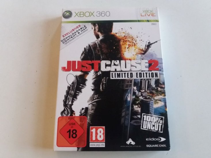 Xbox 360 Just Cause 2 Limited Edition 51269 19 99 Retro Game Collector Heaven